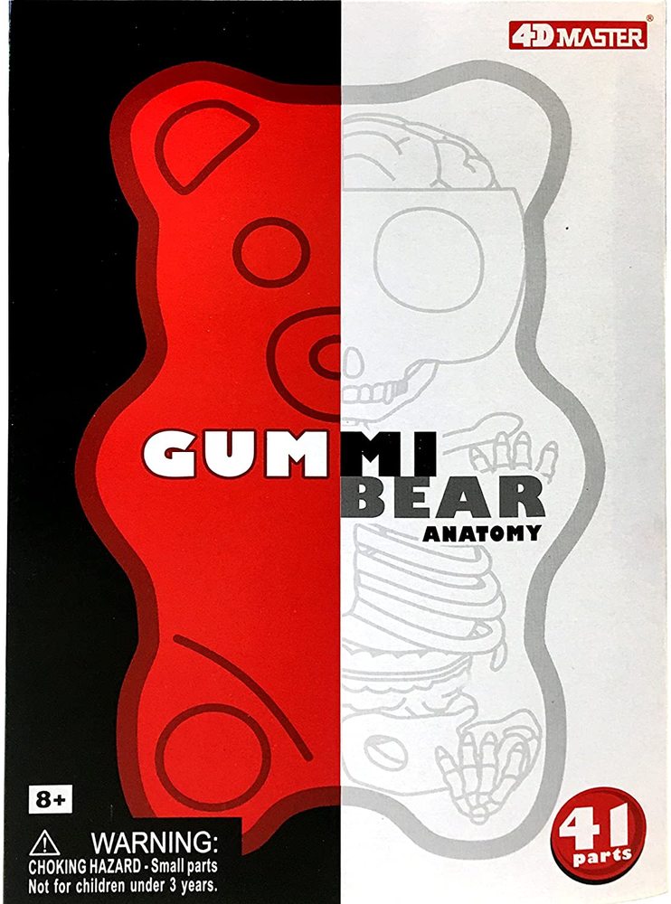 4D Gummy Bear Anatomy Model - Red, from John N. Hansen Co. Inc. and ...
