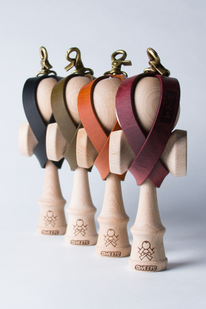 Leather Kendama Holster - Black, from Sweets Kendamas and Totally ...